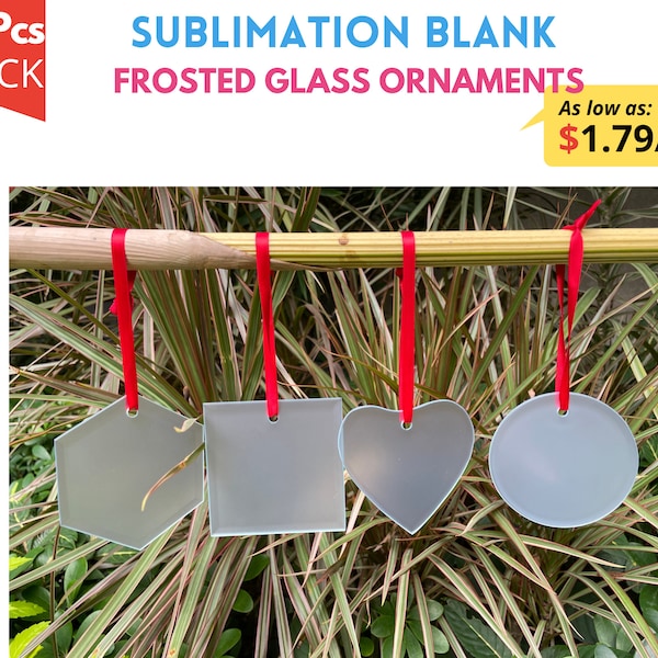 Glass Blanks Ornaments - Etsy