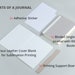 10x Pack_ A5 Size Sublimation Blank Journal | Sublimation Diary ...
