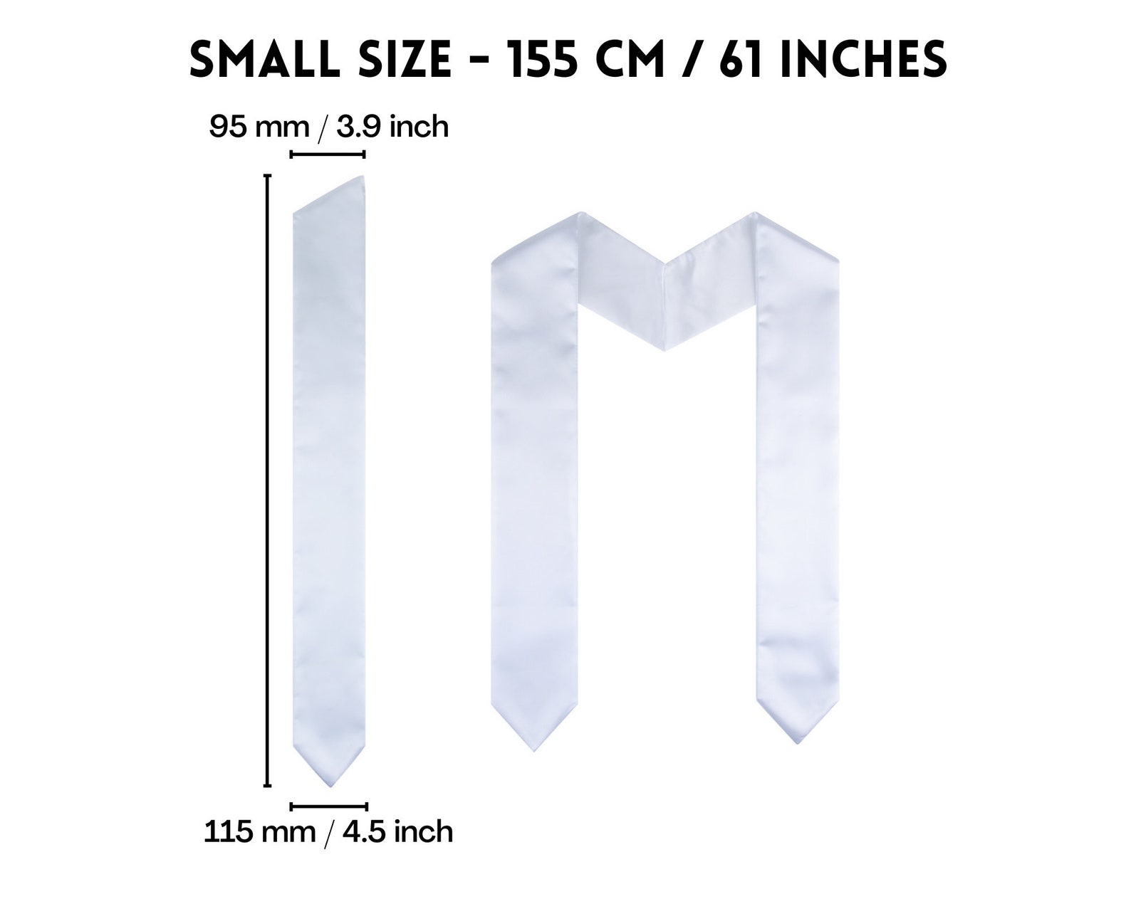 Graduation Stole Sublimation Blanks Sublimation Stole Blanks - Etsy