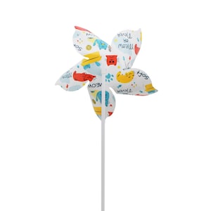 10pcs Pack Sublimation Windmill Blanks | Custom Blank Plastic Windmill ...