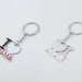 Sublimate Keyrings Blanks Sublimation Blank Keychains - Etsy