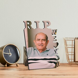 5 Pack Sublimation Blank MDF RIP Photo Frame | Rest in Peace MDF Hard ...