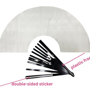 13 Inch Large Sublimation Clacking Fan With Plastic Frame | DIY ...