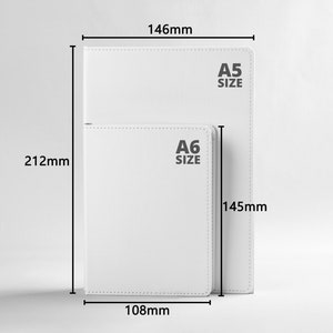 Sublimation Blank Journal - A5 Size | Sublimation Blank Notebook ...