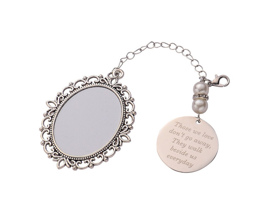 10 Pack Sublimation Bouquet Charm Blanks| Sublimation Memorial Photo ...