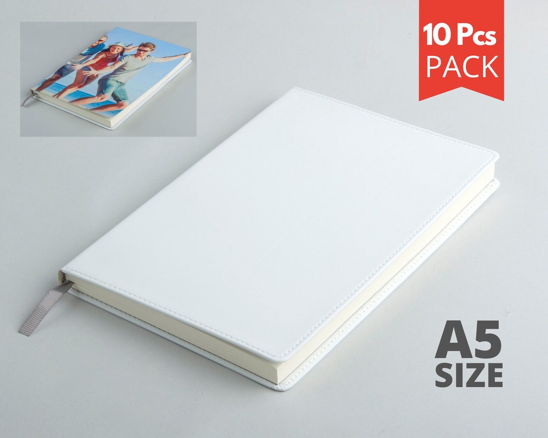 10x Pack_ A5 Size Sublimation Blank Journal | Sublimation Diary ...