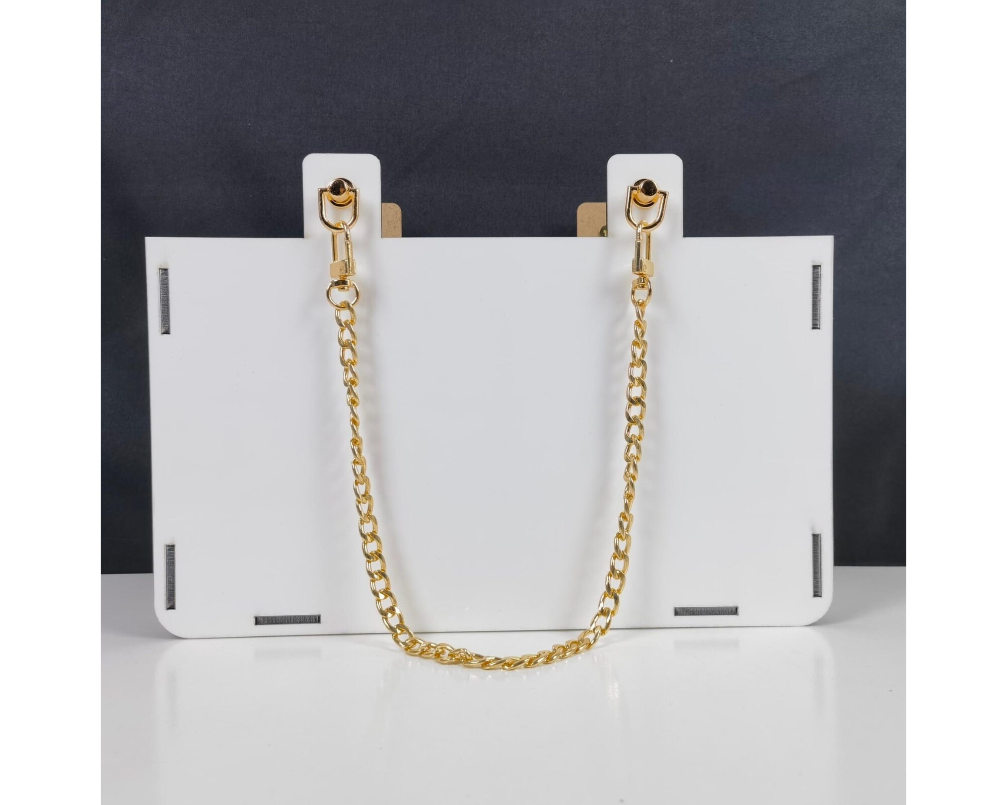 Sublimation MDF Tote Bag | Blank Wooden Handbag With Chains | Custom ...