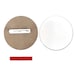 3/4/5/6" Sublimation MDF Badge With Adhesive Pins | Blank Circle Signs ...