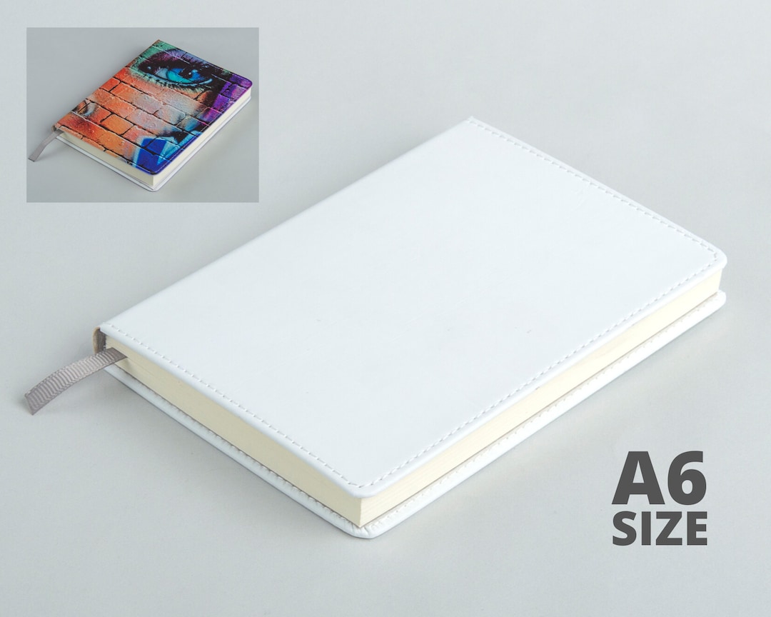 Sublimation Journal Blank - A6 Size | Sublimation Blank Notebook ...