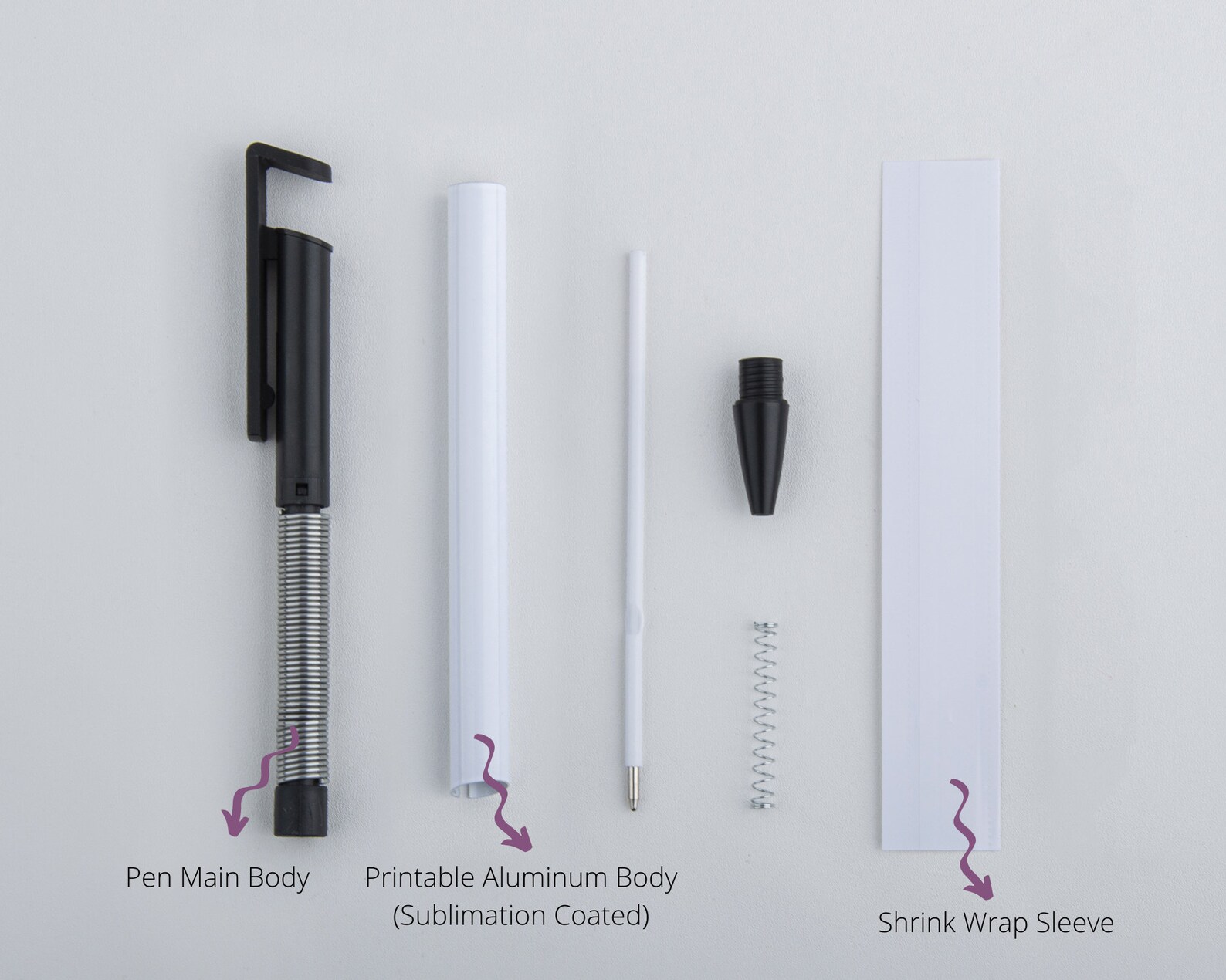 Sublimation Pens | 10 Pcs Pack | Sublimation Pen Blanks With FREE ...