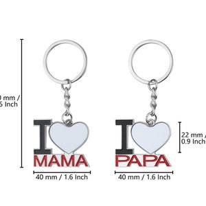 Sublimate Keyrings Blanks | Sublimation Blank Keychains | Sublimation I ...