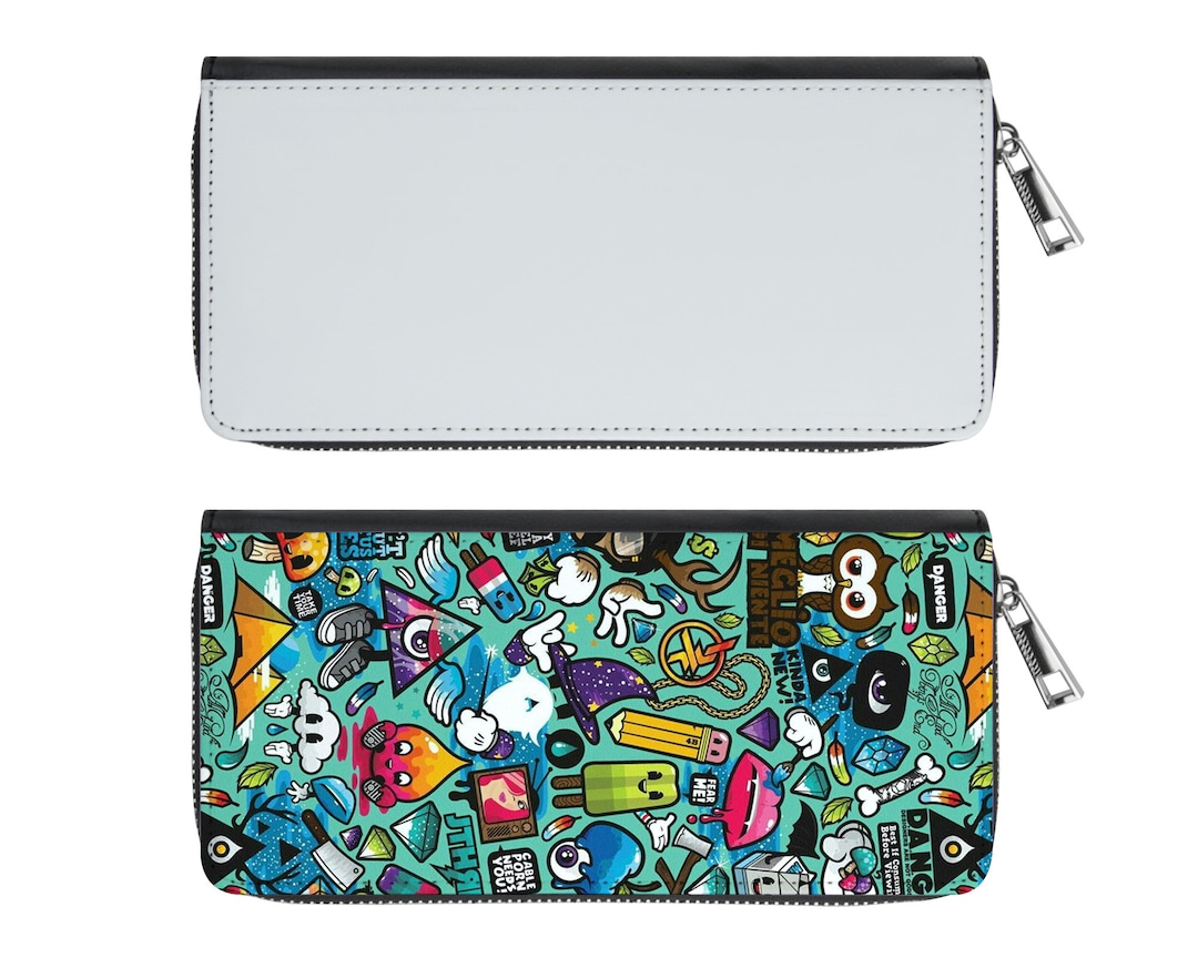 Sublimation Poly-leather Wallet Blanks | Personalized Leather Wallet ...