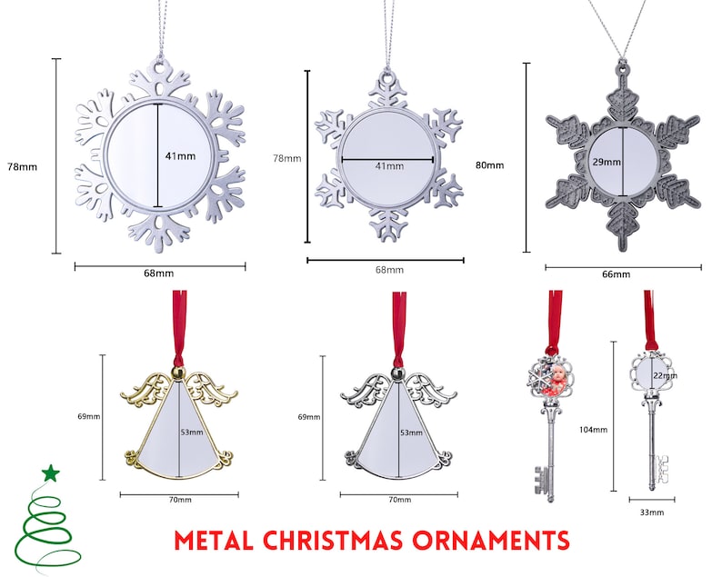 Christmas Santa Key Sublimation Blanks 10 Pack Santa Key | Etsy