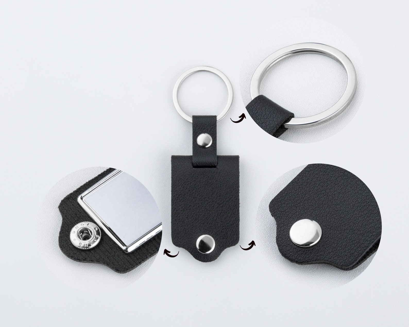 Faux Leather Keychains Sublimation Blank Sublimation | Etsy