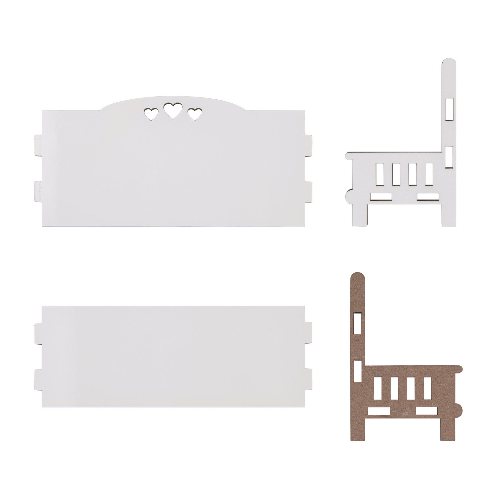 5x Pack Memorial Bench Sublimation Blanks | MDF Hard Board Memorial ...