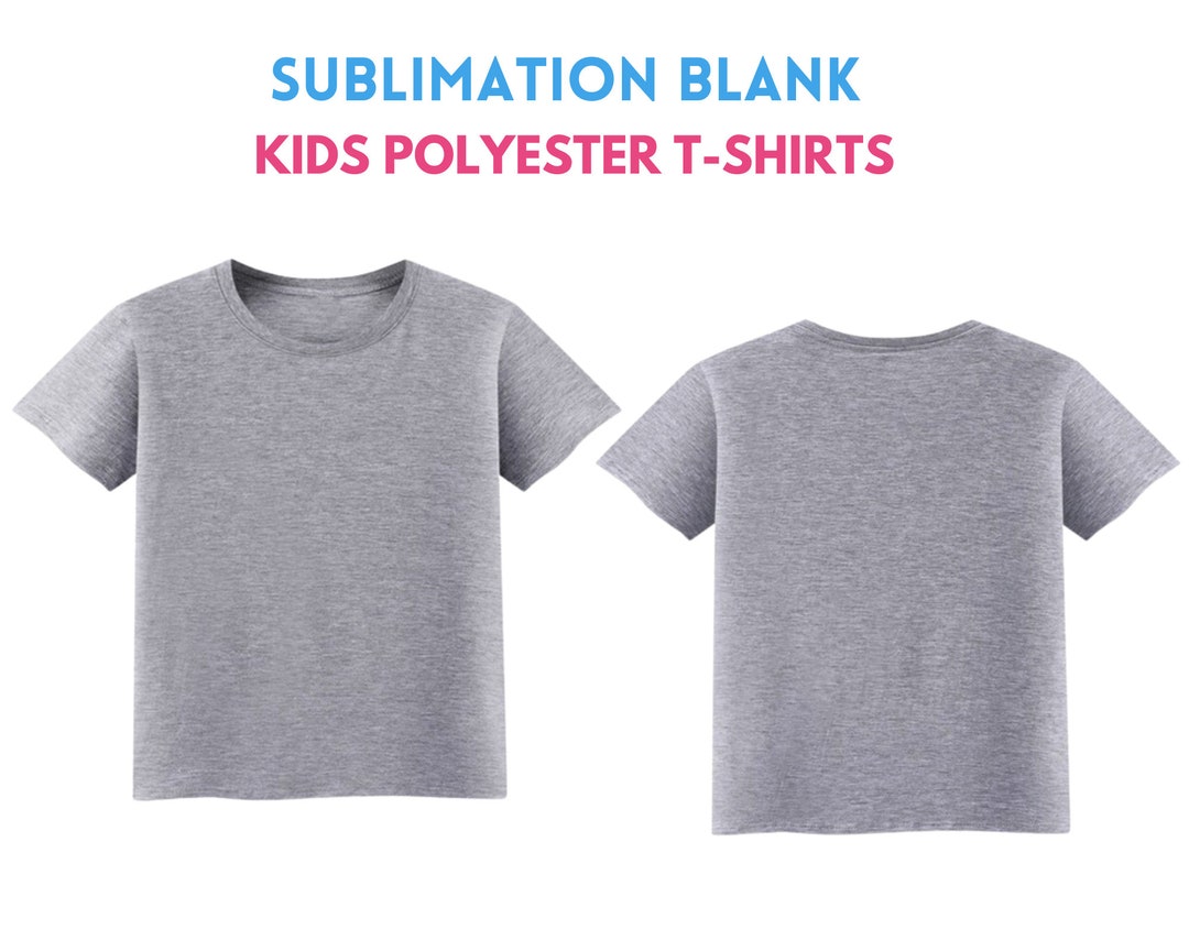 95% Polyester Sublimation T-shirt Blanks | Cotton Feeling Sublimation ...