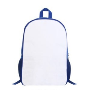 17" Sublimation School Backpack Blanks | Custom Book Bag | School Bag ...
