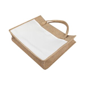 Sublimation Blank Tote Bag | Custom Jute Burlap Tote Bag | Jute Beach ...