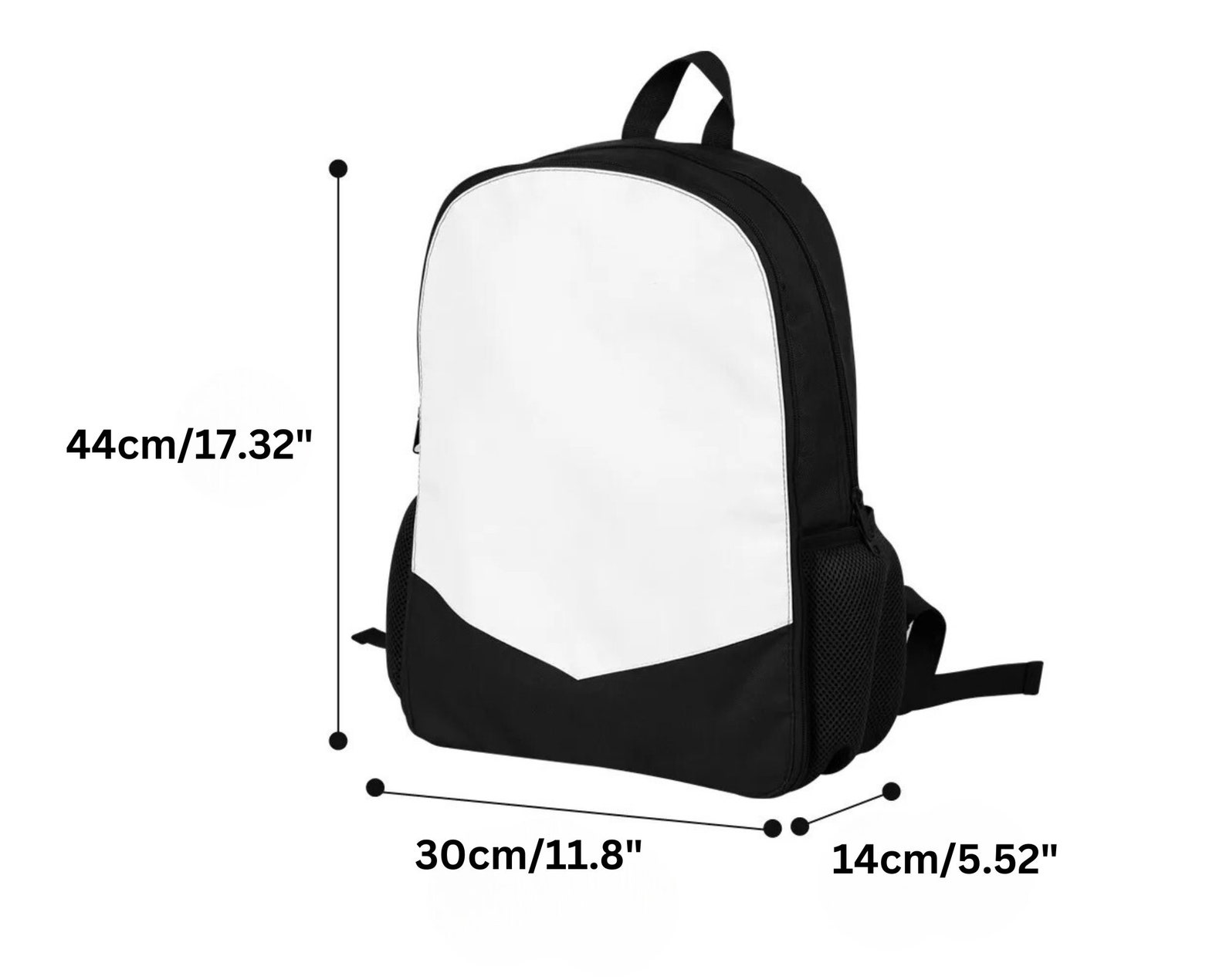 17" Sublimation Backpack Blanks | Sublimation Backpack for School ...