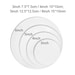 3/4/5/6" Sublimation MDF Badge With Adhesive Pins | Blank Circle Signs ...