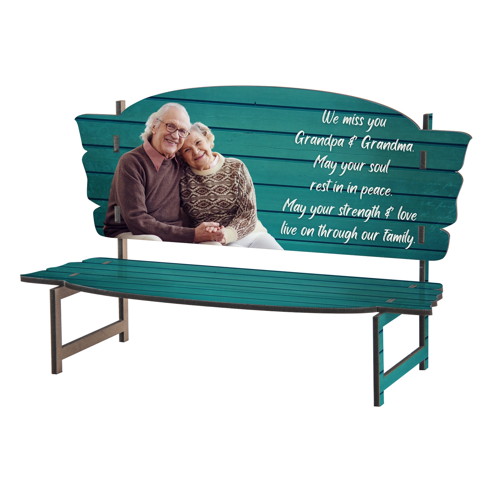 5x Big Size Memorial Bench Sublimation Blanks | Bigger Size 14" X 7 ...