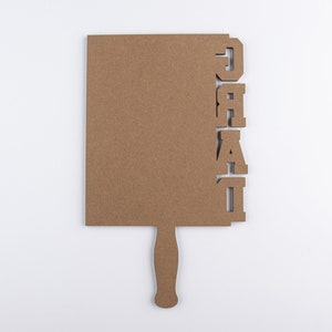 5 Pack Sublimation MDF Graduation Fan | Sublimation Blank MDF ...