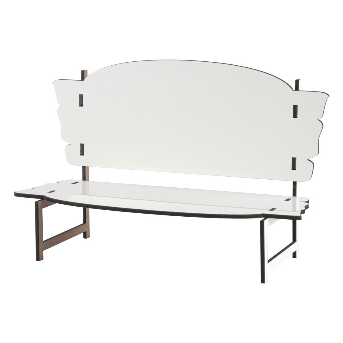 5x Big Size Memorial Bench Sublimation Blanks | Bigger Size 14" X 7 ...