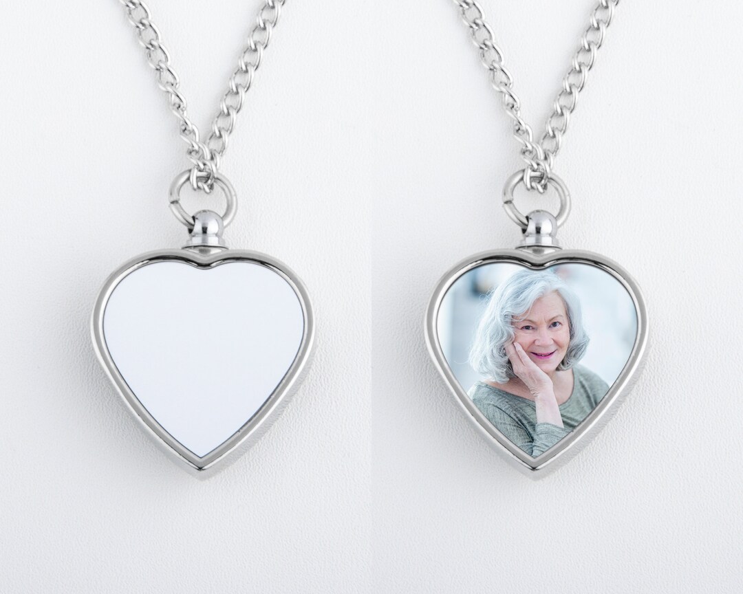 Urn Necklace Sublimation Blanks, Ashes Necklace, Memorial Necklace ...