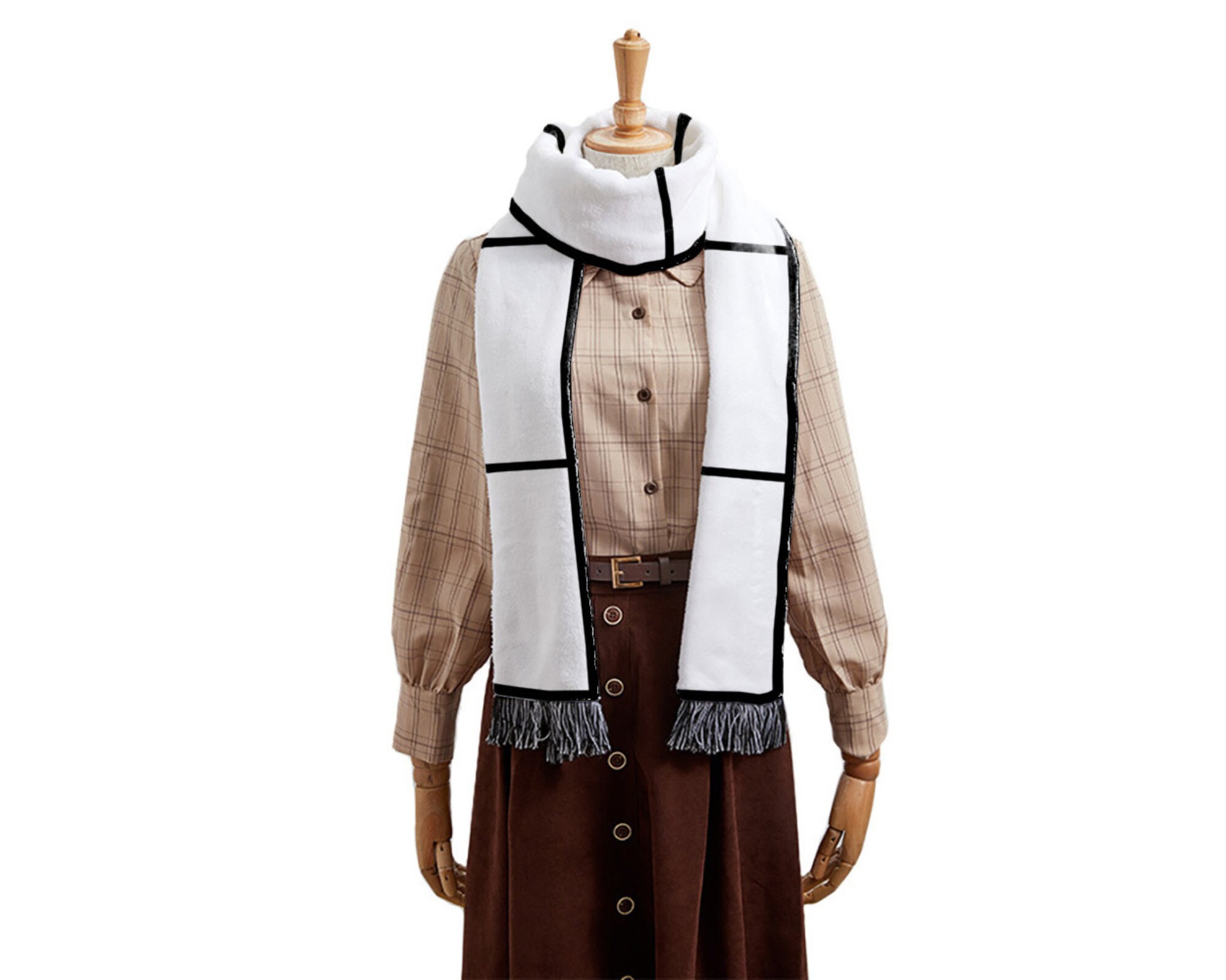 5x Pack Sublimation Panel Scarf Blanks | Custom Photo Panel Scarf ...