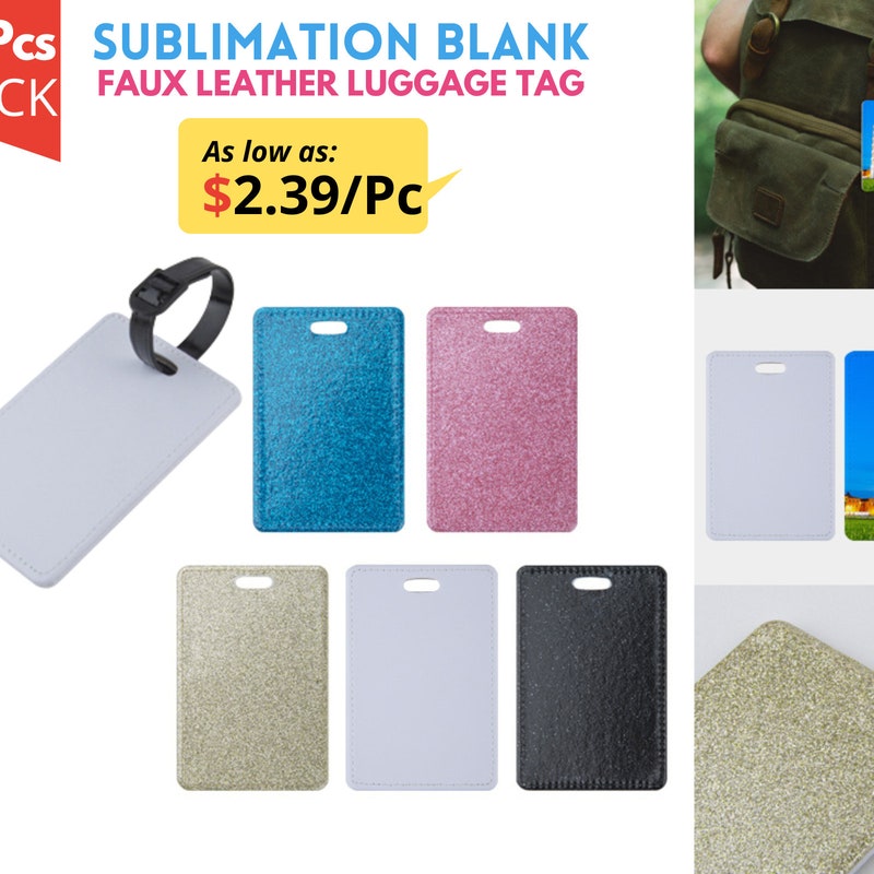 Blank Leather Tags - Etsy