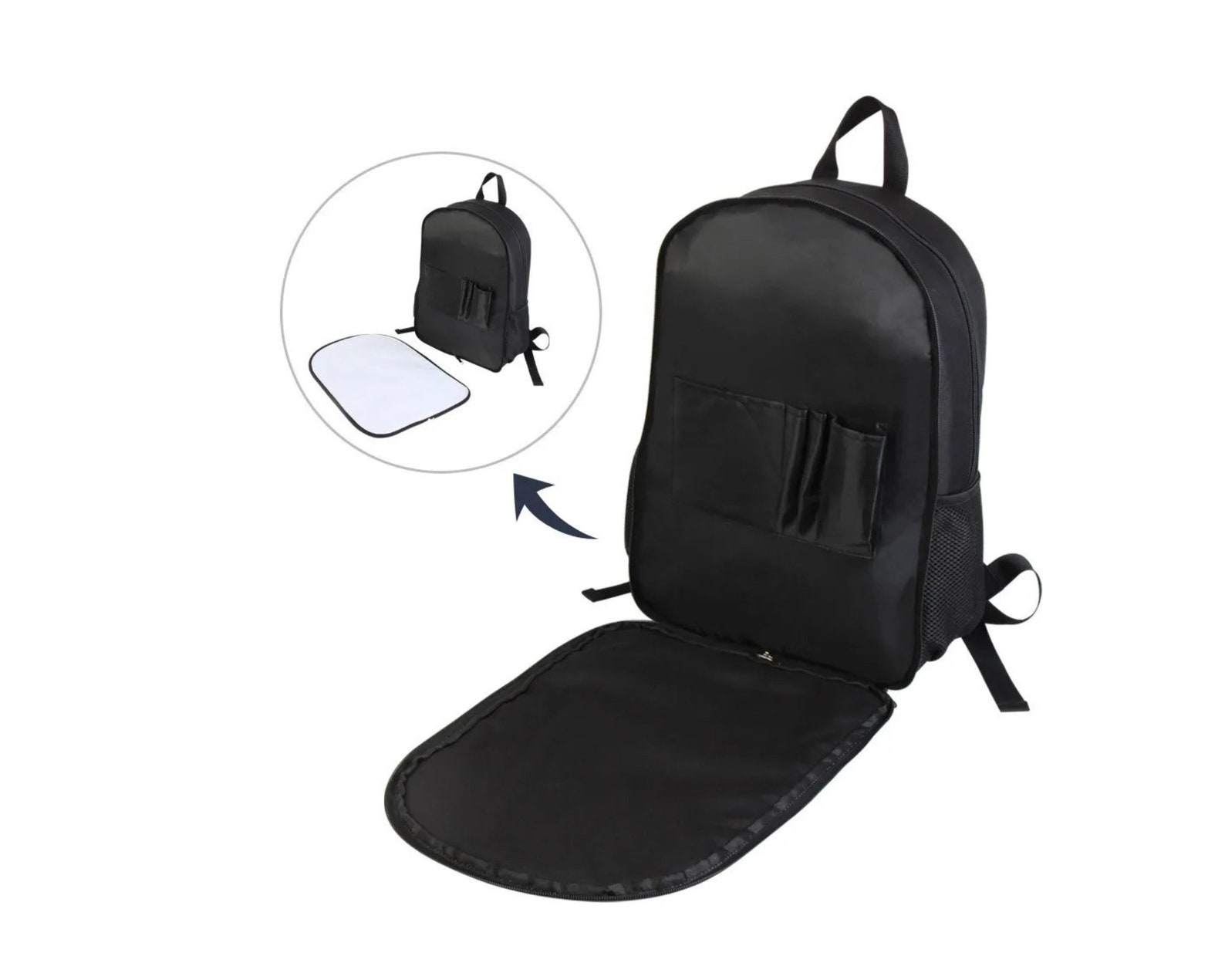 17" Sublimation School Backpack Blanks | Custom Book Bag | School Bag ...