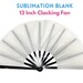 10pcs Pack Sublimation Windmill Blanks | Custom Blank Plastic Windmill ...