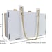 Sublimation MDF Tote Bag | Blank Wooden Handbag With Chains | Custom ...