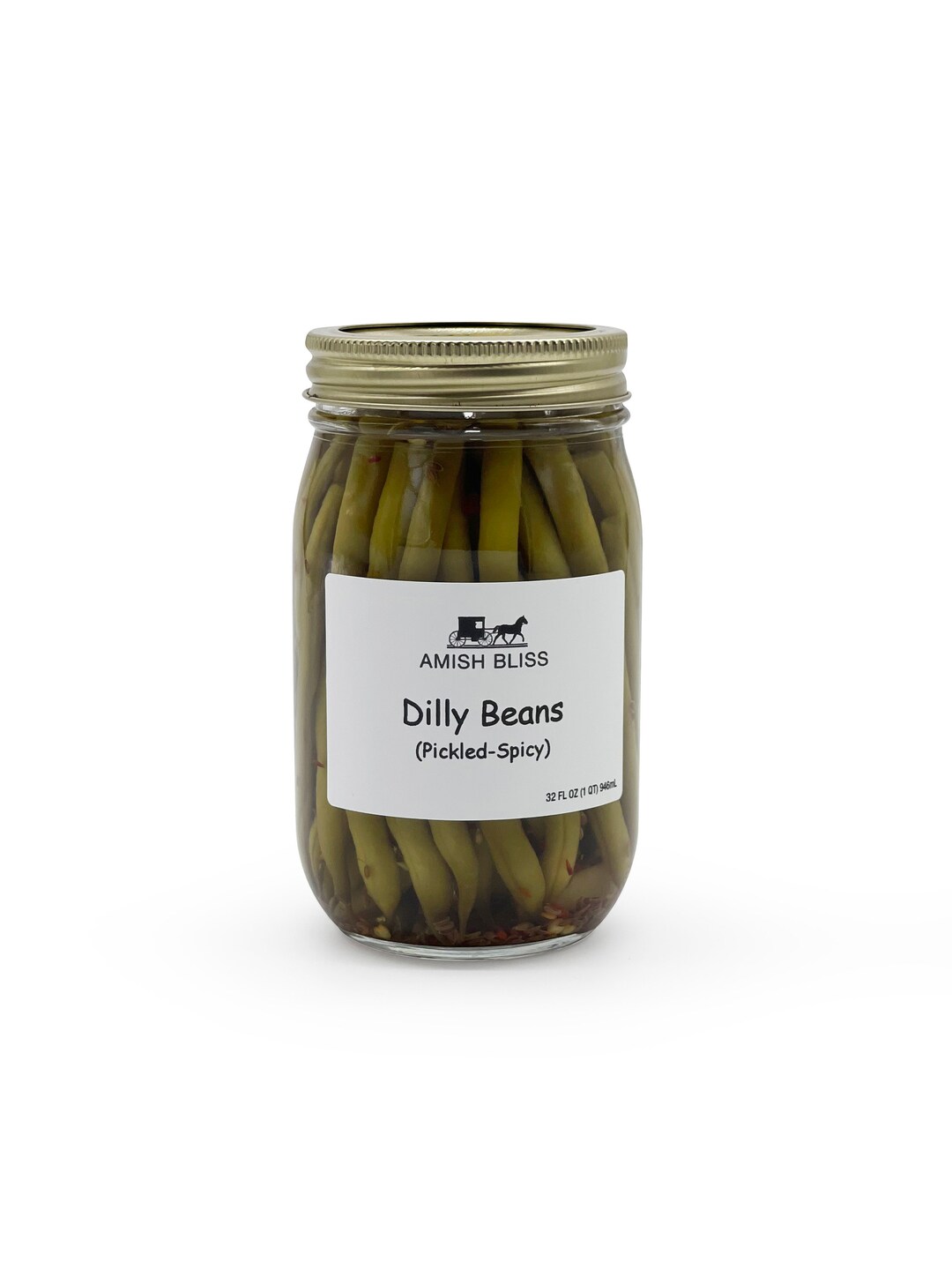 AMISH BLISS Pickled Dilly Beans - Etsy