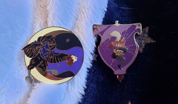 The Arcana Shop and Rowdy Raven 1.5 Inch Gold Plated Hard | Etsy