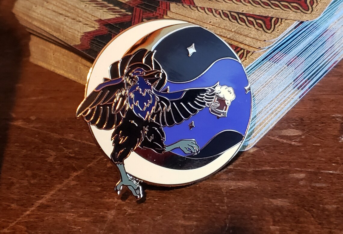 The Arcana Shop and Rowdy Raven 1.5 Inch Gold Plated Hard - Etsy