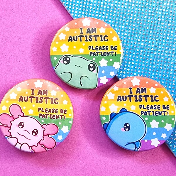 Autistic Badge - Etsy