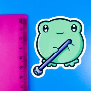 Blind Frog Sticker, White Cane, Sight Impaired, Disabilities, Disabled ...