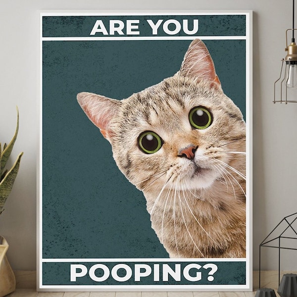 Bathroom Wall Art Retro Toilet Art Prints Vintage Funny Maximalist ...