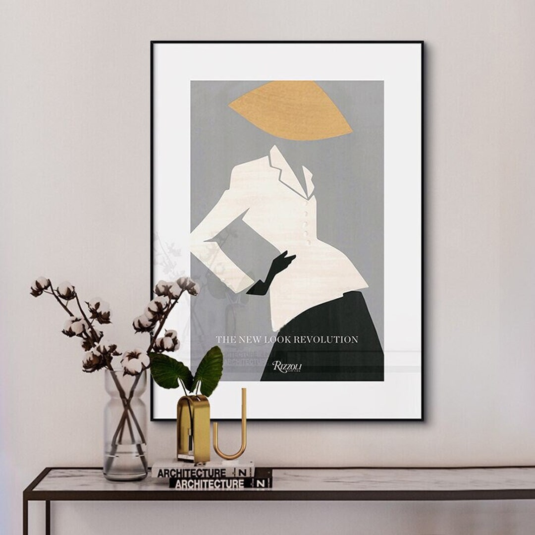 Modern Fashion Figure Model Canvas Paintings Make up Wall Art Pictures ...