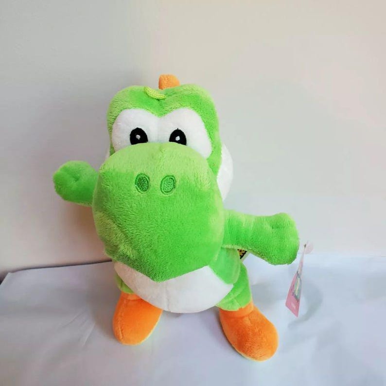 Super Mario World Plush Green Yoshi Soft Toy Stuffed Plush Animal Doll ...