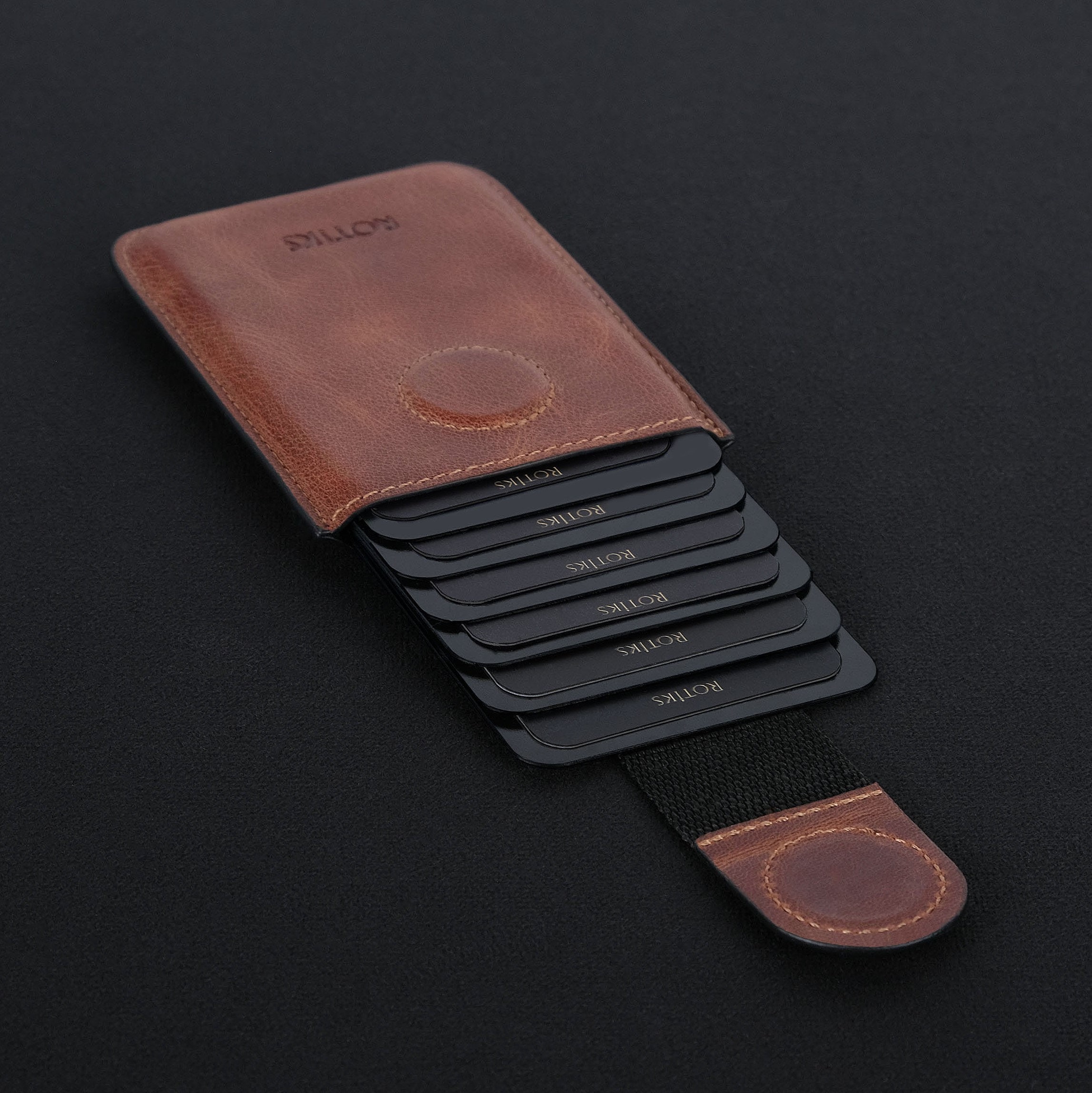 Minimalist Lether Card Holder Practical Design Wallet pop up Wallet ...