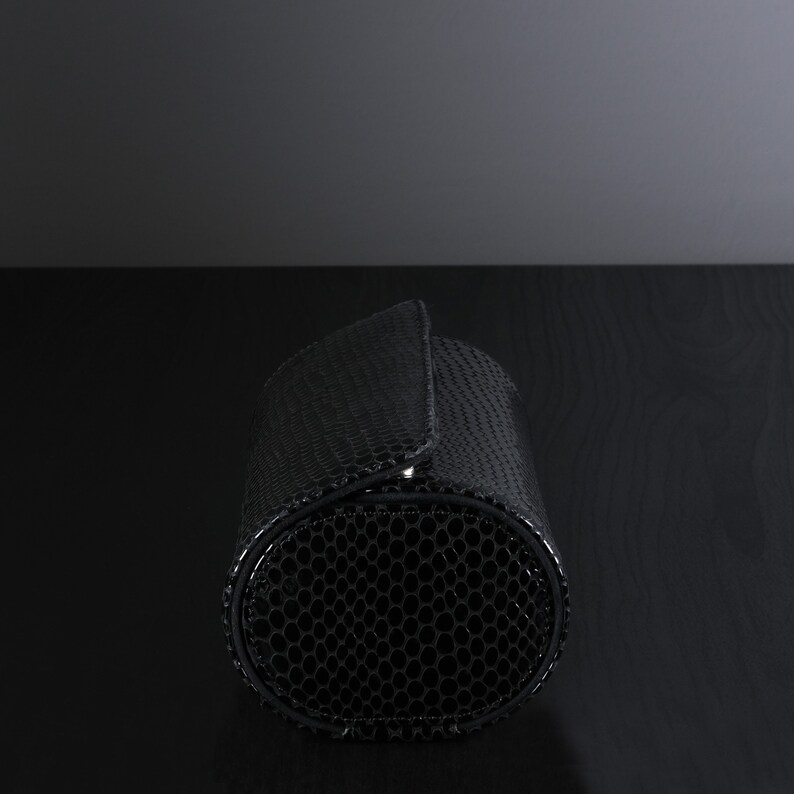 Luxury Snake Pattern Genuine Leather Watch Roll, Elegant Series Watch ...