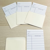 Library Pockets - Etsy