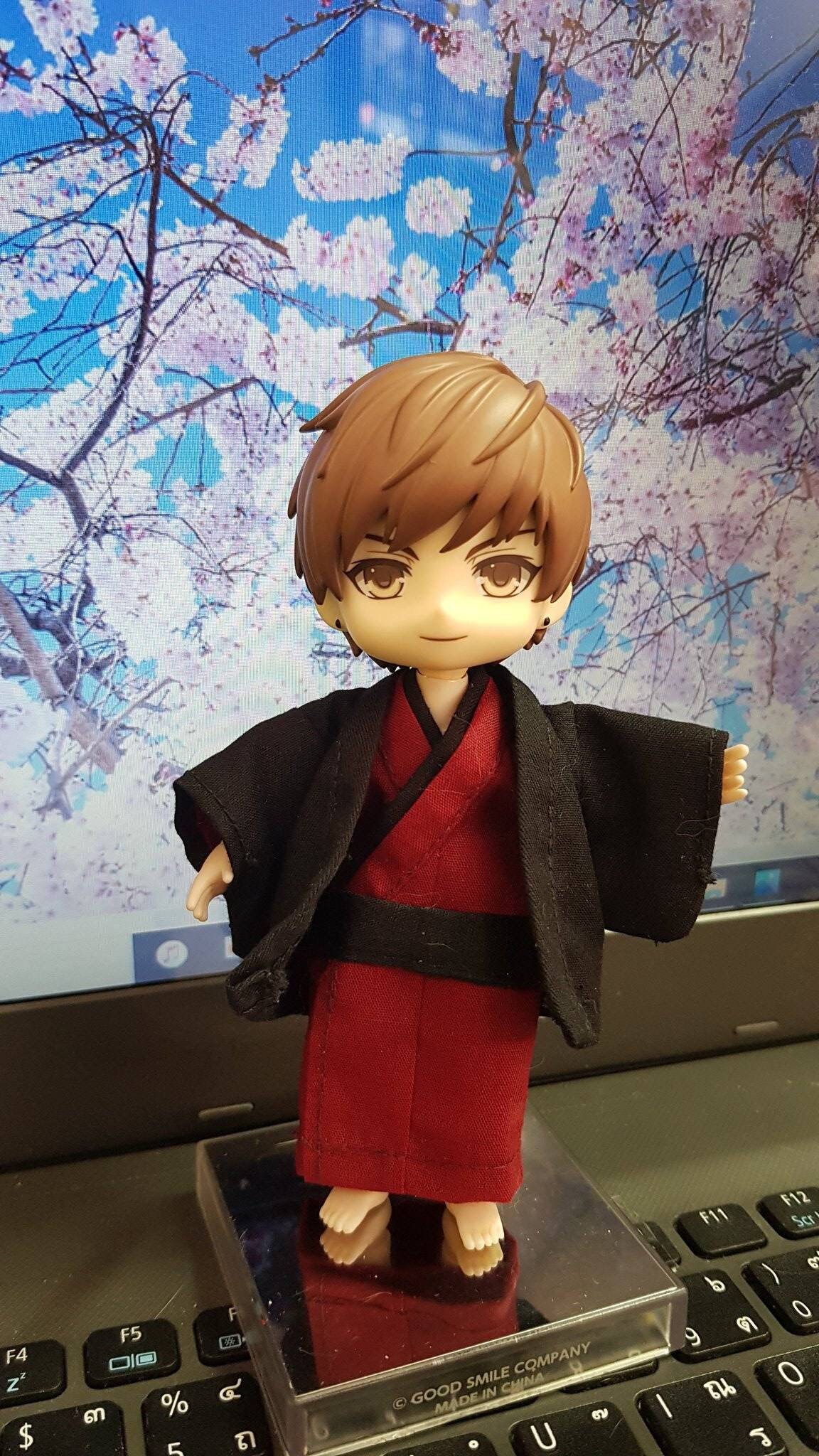Kimono masculino hecho a medida para muñeca ob11 /nendoroid o | Etsy