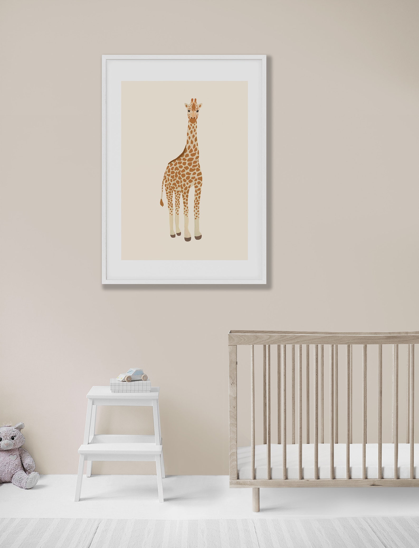 Printable Giraffe Wall Art, Giraffe Poster, Nursery Animal Wall Art ...
