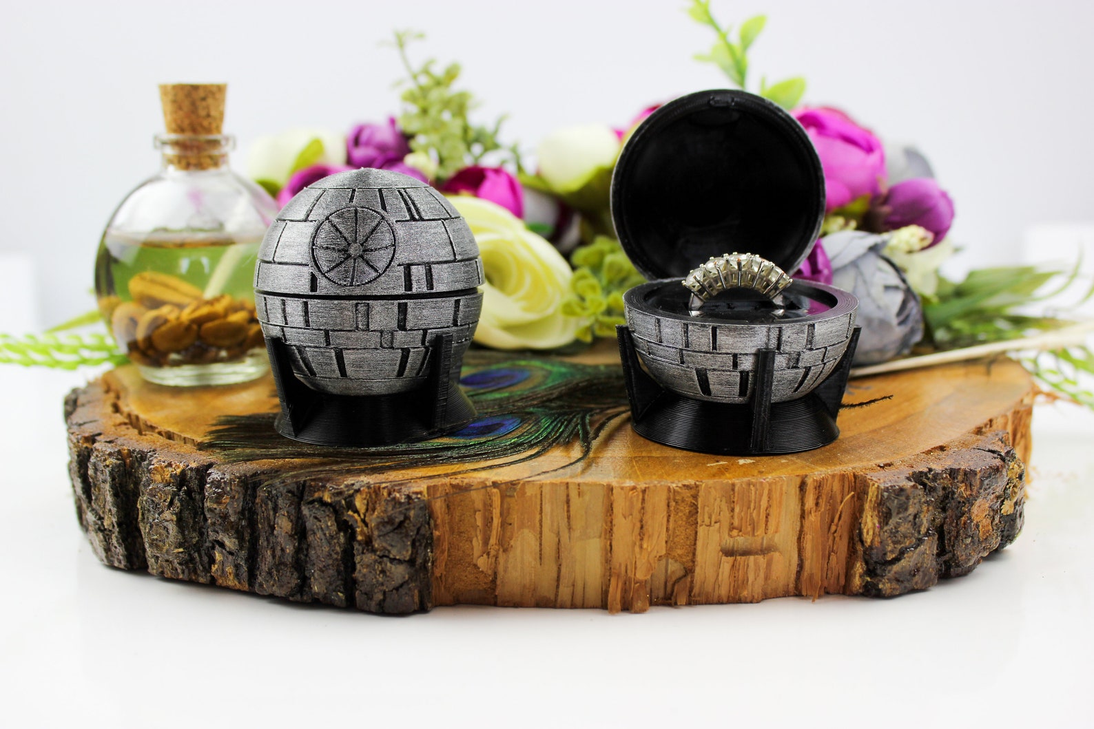 Death Star Ring Box for Weddings or Marriage Proposals | Etsy