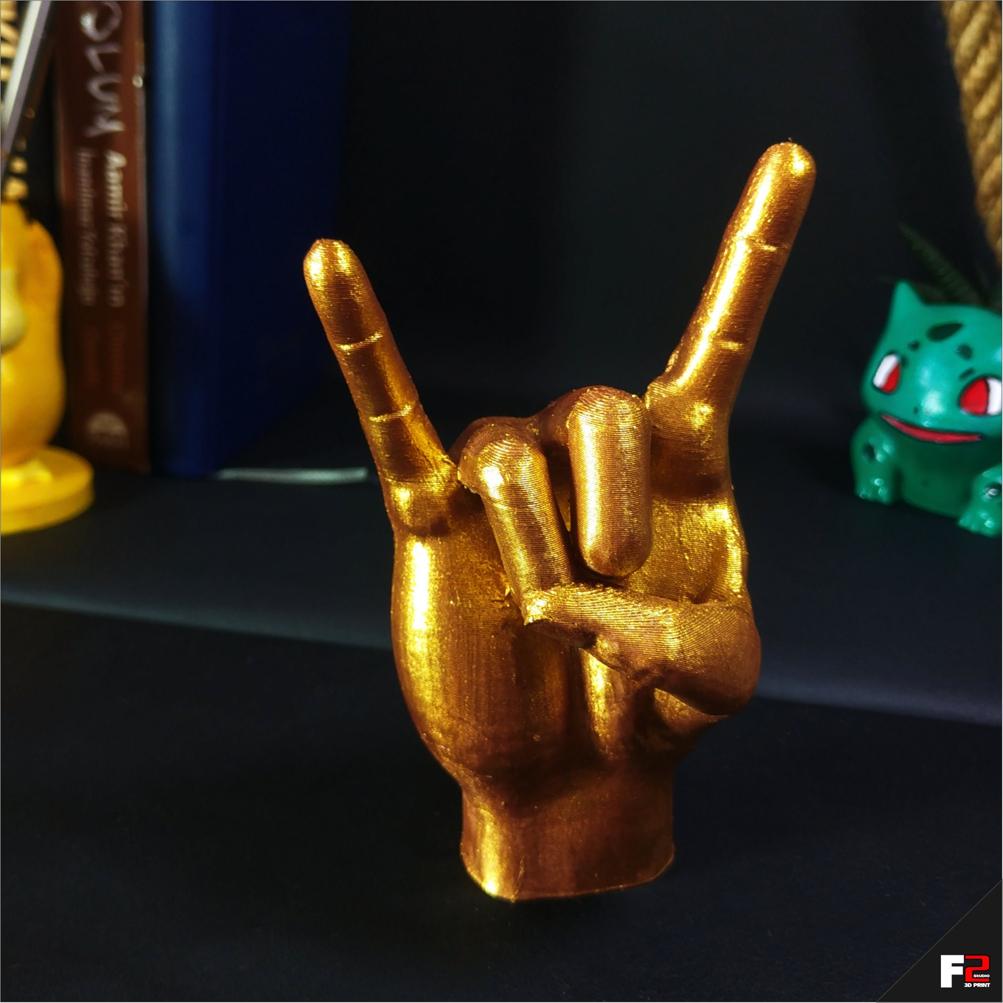 Metal Hand Hand Sculpture Metal Hand Sign 3D Printed | Etsy