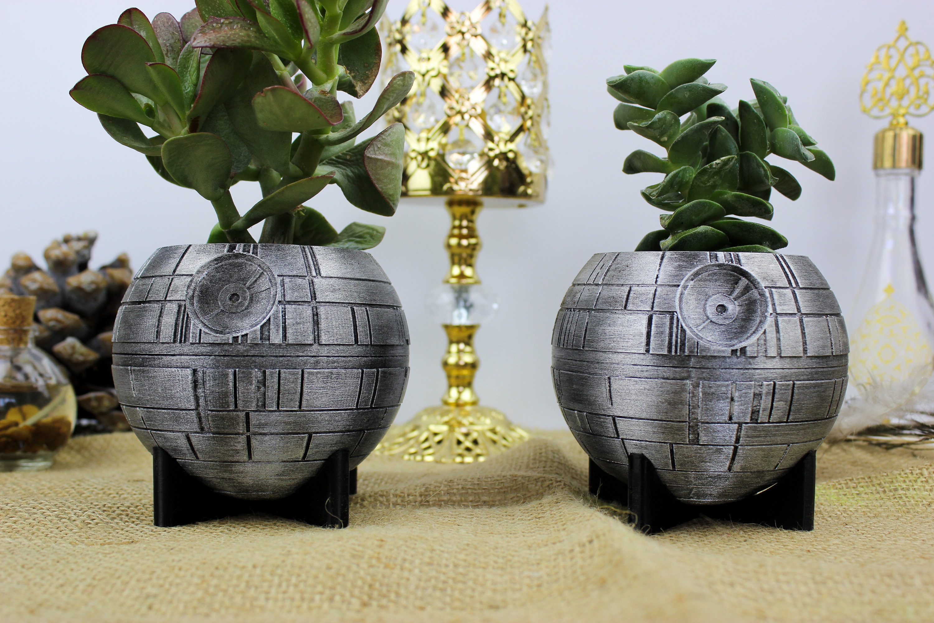 Star Wars Plant Pot | Death Star Home Decoration - Etsy