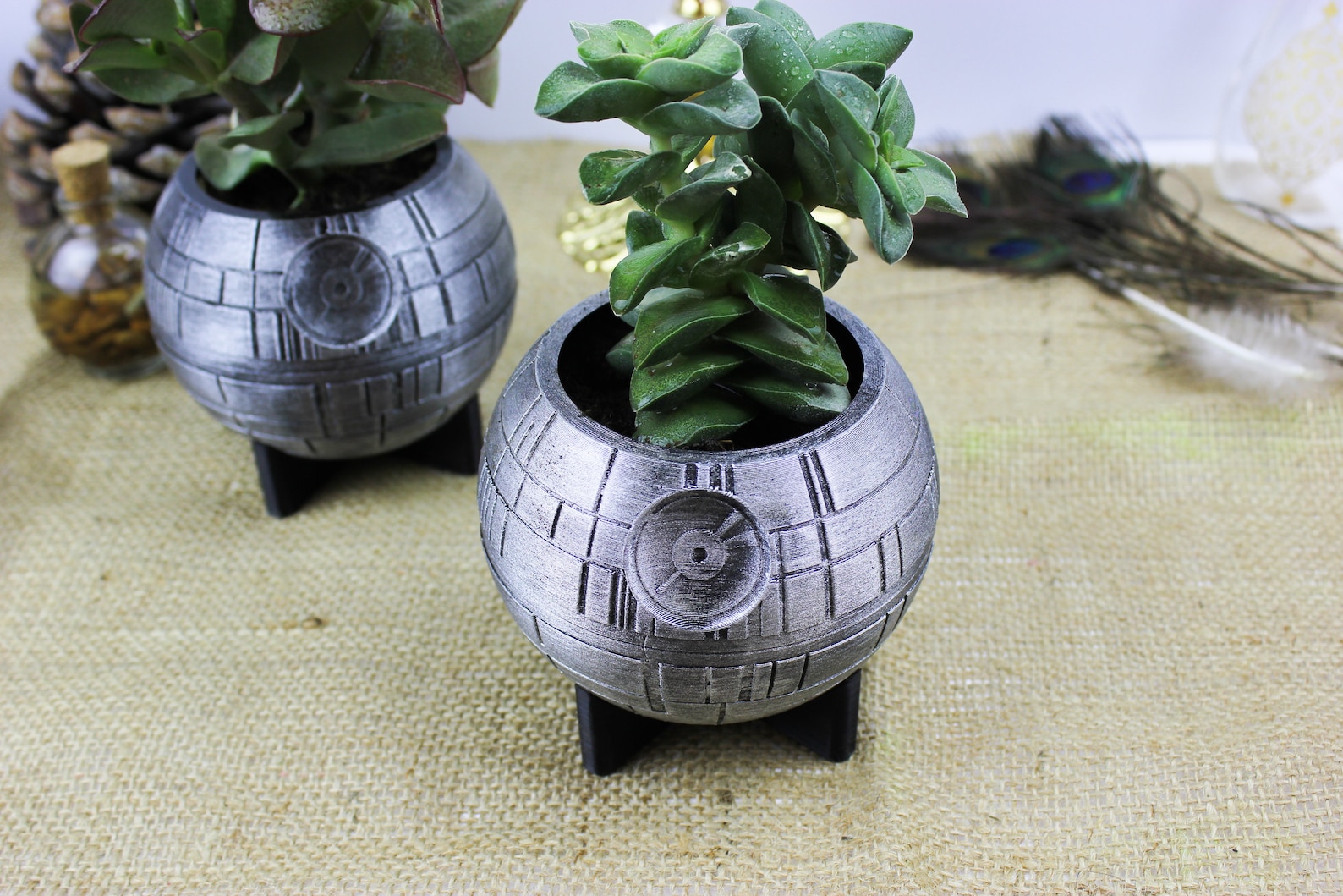 Death Star Planter | Star Wars Home Decoration - Etsy
